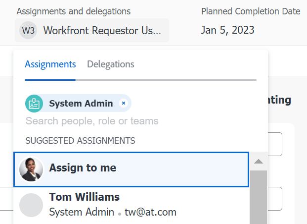 Smart assignments overview | Adobe Workfront
