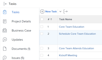 Update information in the task list Gantt Chart | Adobe Workfront