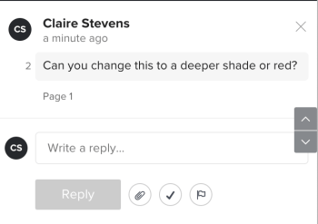 Resolve proof comments | Adobe Workfront