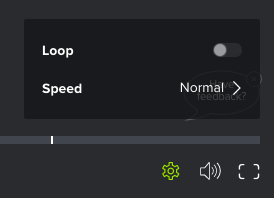 Enable loop in a video proof | Adobe Workfront
