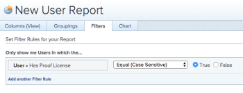 List users with a proofing license in Adobe Workfront | Adobe Workfront