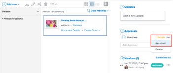 Request document approvals | Adobe Workfront