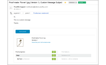 The Proof Made email | Adobe Workfront