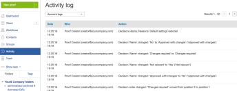 Configure approval decision options in Workfront Proof | Adobe Workfront