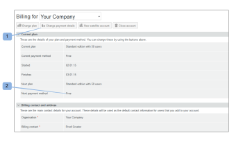 Choosing Your Payment Method in Workfront Proof | Adobe Workfront