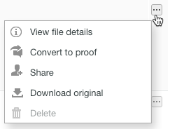 Manage Files in Workfront Proof | Adobe Workfront