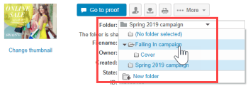 Manage Folders and their Contents in Workfront Proof | Adobe Workfront