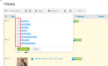 Create and Manage Tags in Workfront Proof | Adobe Workfront