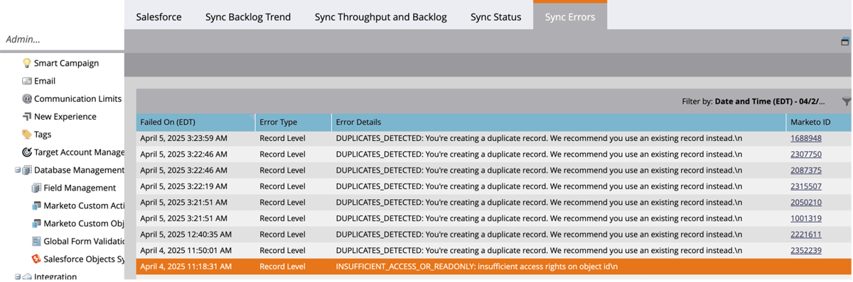 Beyond initial CRM Sync: Troubleshooting sync errors and syncing Custom Objects