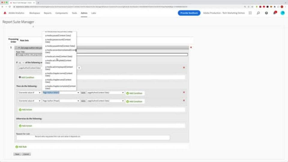 Manipulate Incoming Analytics Data with Processing Rules | Adobe Analytics