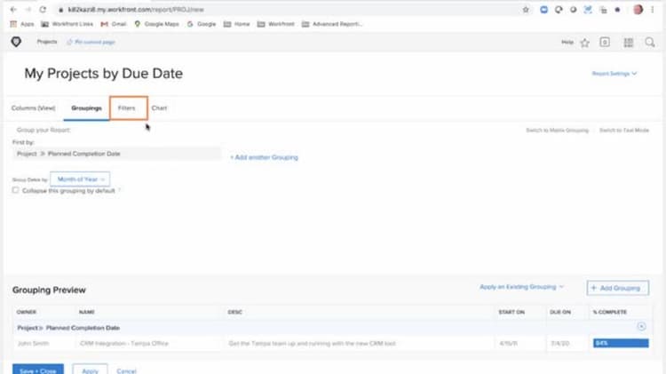 Basic reporting | Adobe Workfront