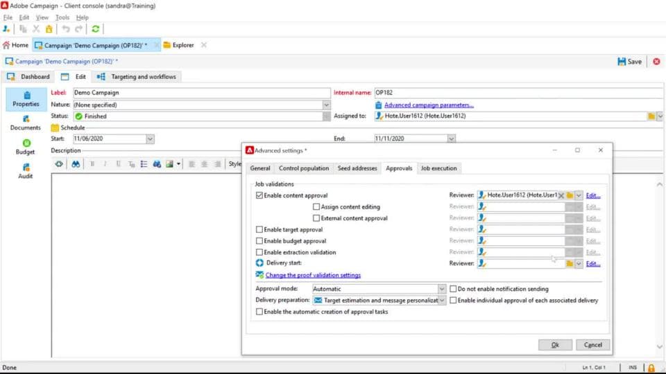 Build Advanced Campaigns with Adobe Campaign V8 for Business Users ...