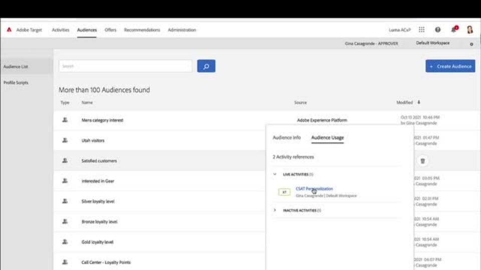 Integrate Adobe Real-Time Customer Data Platform with Adobe Target ...