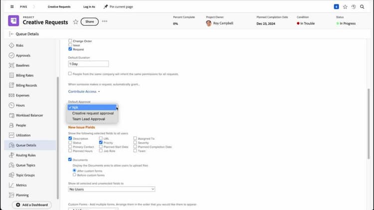 How to create and use approval processes | Adobe Workfront