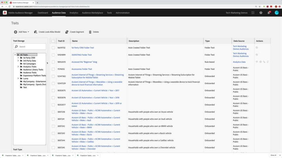 Create and Manage Data Activation in Audience Manager | Adobe Audience ...