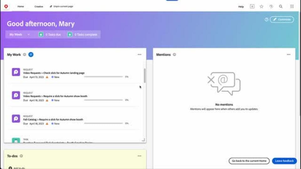 Handle requests | Adobe Workfront