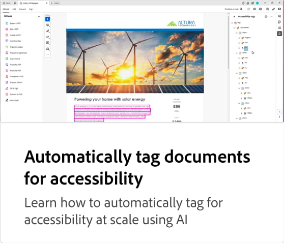 Tutorials de API de etiquetas automáticas de accesibilidad de Adobe PDF ...