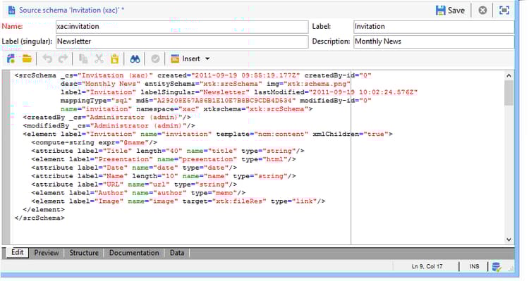 Esquemas De Datos Adobe Campaign