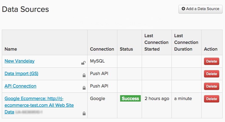 Conectar los datos | Adobe Commerce