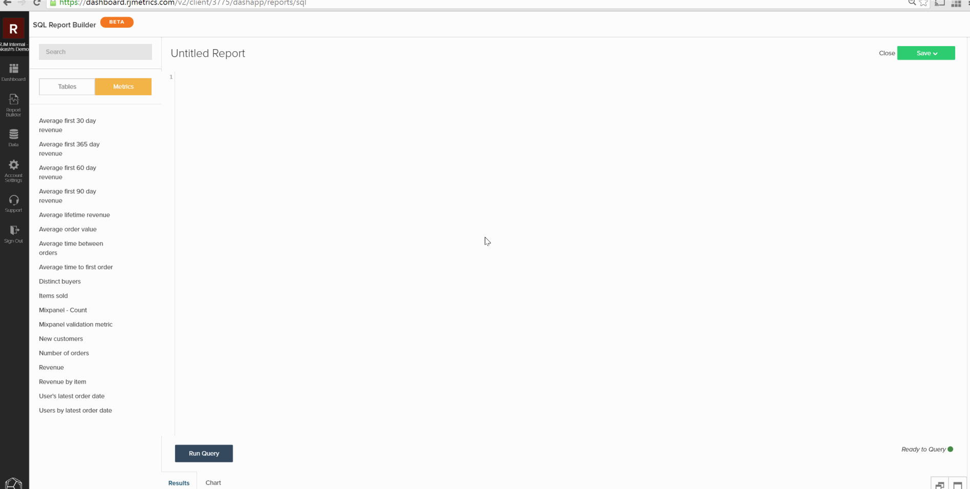 Creación de visualizaciones a partir de consultas SQL | Adobe Commerce