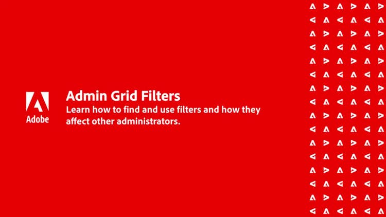 Admin Grid Filters | Adobe Commerce