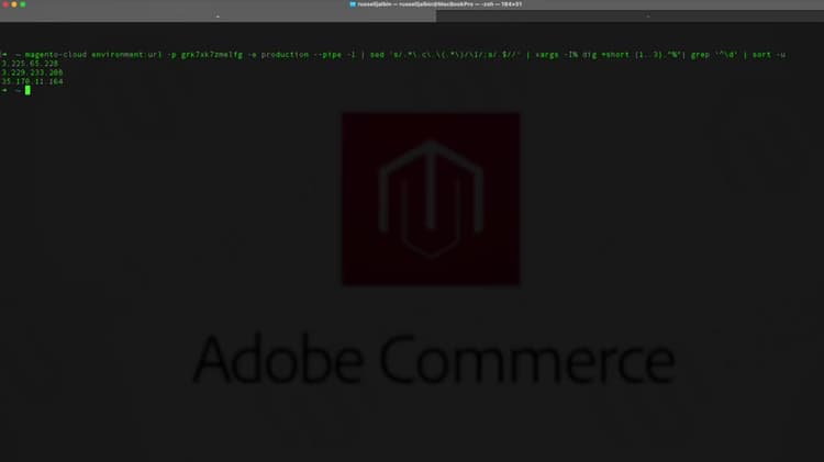 Detectar direcciones IP | Adobe Commerce