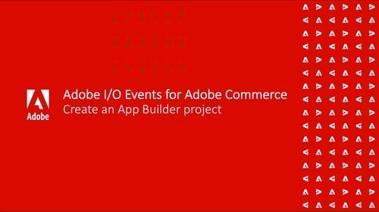 Obtenga información sobre cómo crear un proyecto de App Builder con eventos de Commerce | Adobe ...