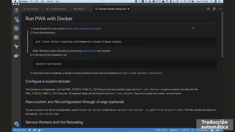 PWA Docker Development | Adobe Commerce