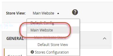 Ejemplo con variables de entorno | Adobe Commerce