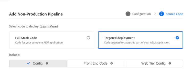 Agregar Una Canalización Que No Sea De Producción Adobe Experience
