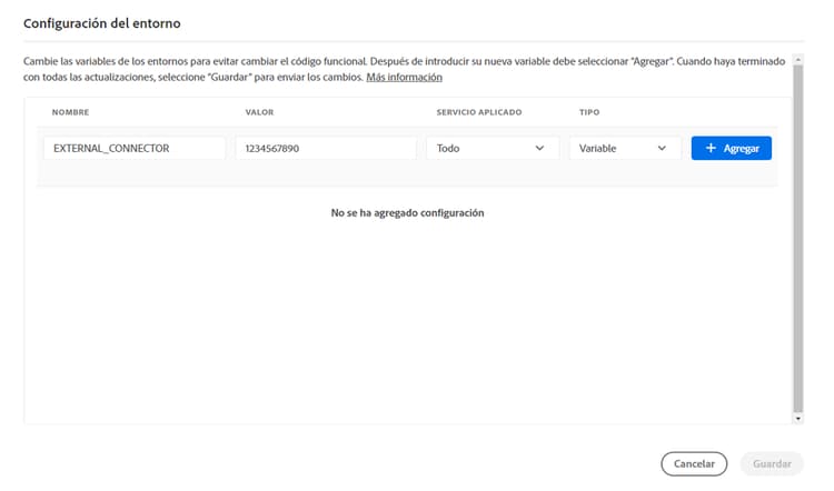 Variables De Entorno En Cloud Manager Adobe Experience Manager