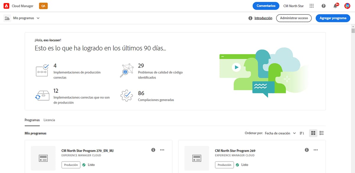 Creación De Programas De Producción Adobe Experience Manager