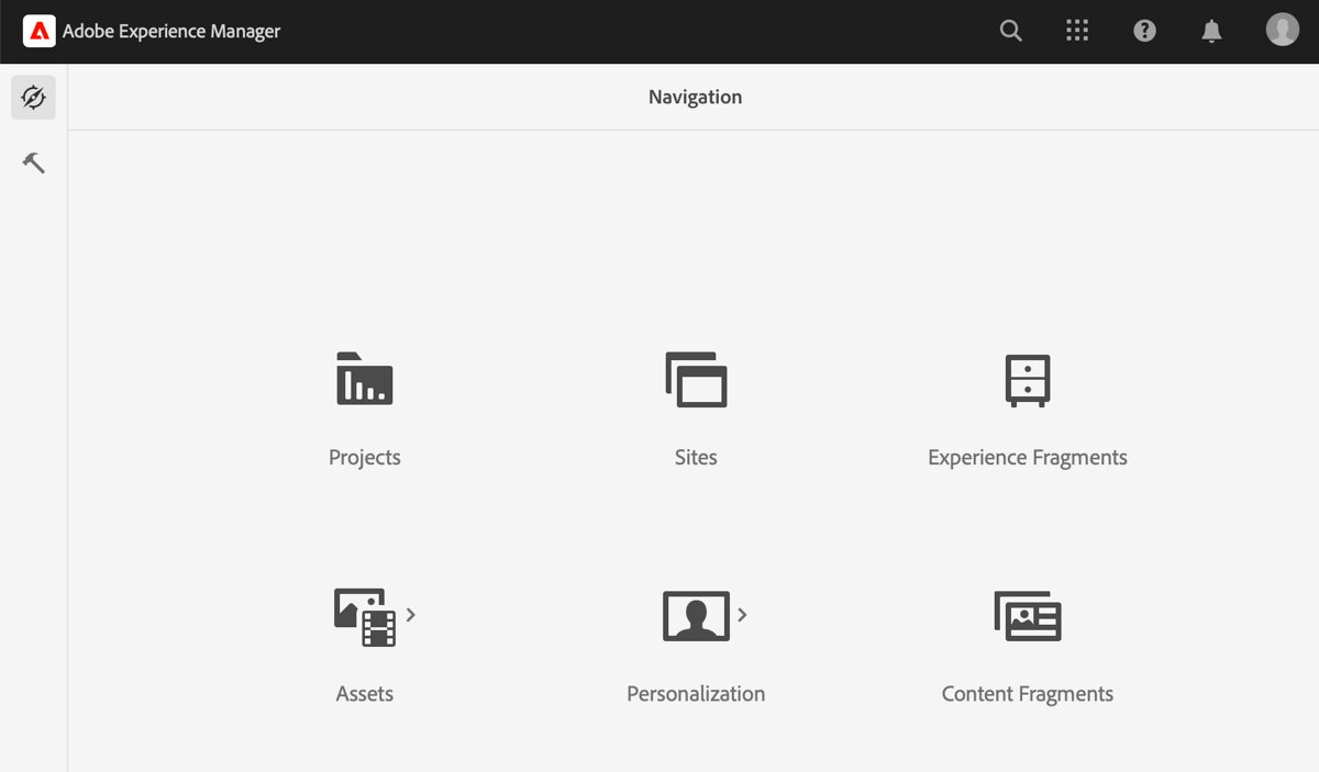 Guía rápida de introducción para la creación | Adobe Experience Manager