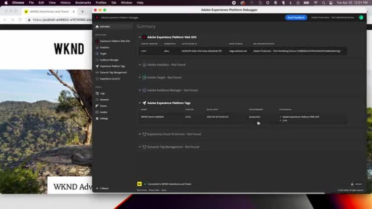 Integración de AEM Sites y Experience Platform Web SDK | Adobe ...