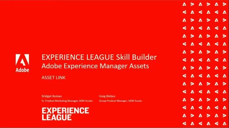 Asset Link | Adobe Experience Manager
