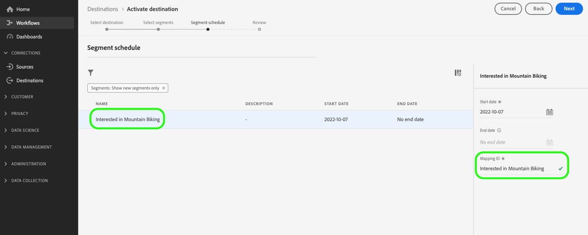 Conexión de Microsoft Bing | Adobe Experience Platform