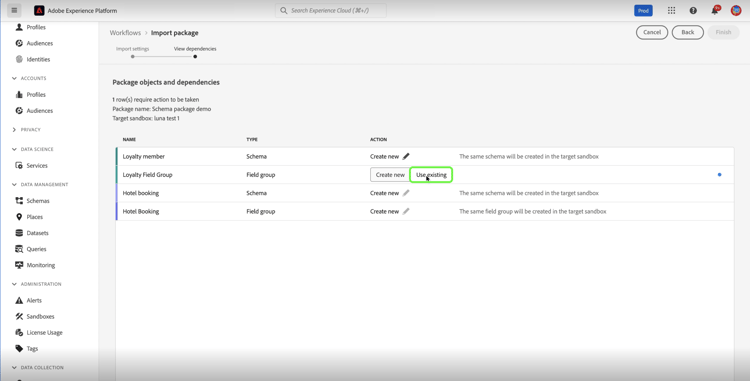 Herramientas de zonas protegidas | Adobe Experience Platform