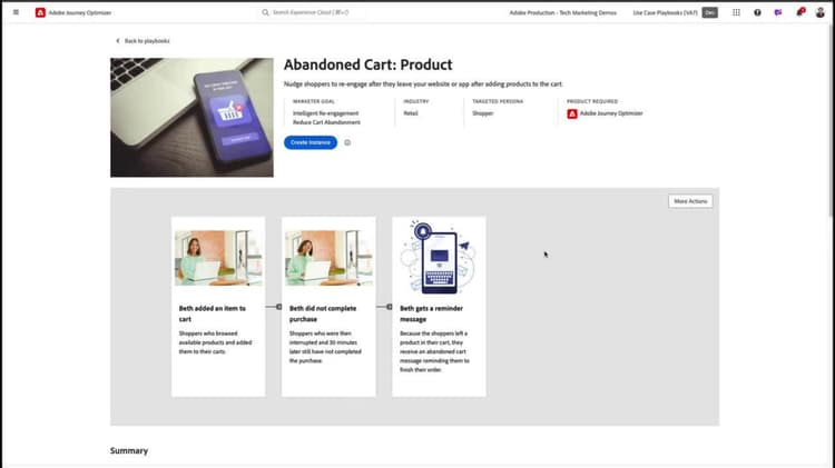 Use Case Playbook - Abandoned shopping cart | Adobe Journey Optimizer