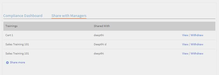 Informes | Adobe Learning Manager