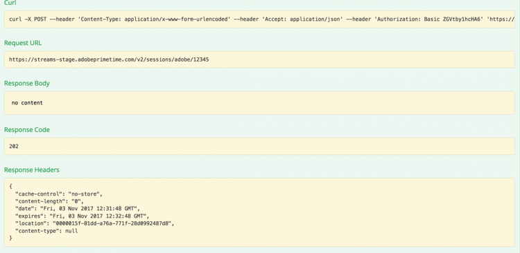 Resumen de API | Adobe Pass