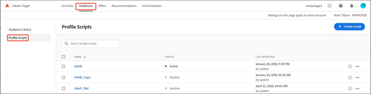 ¿Qué son los atributos de perfil? | Adobe Target
