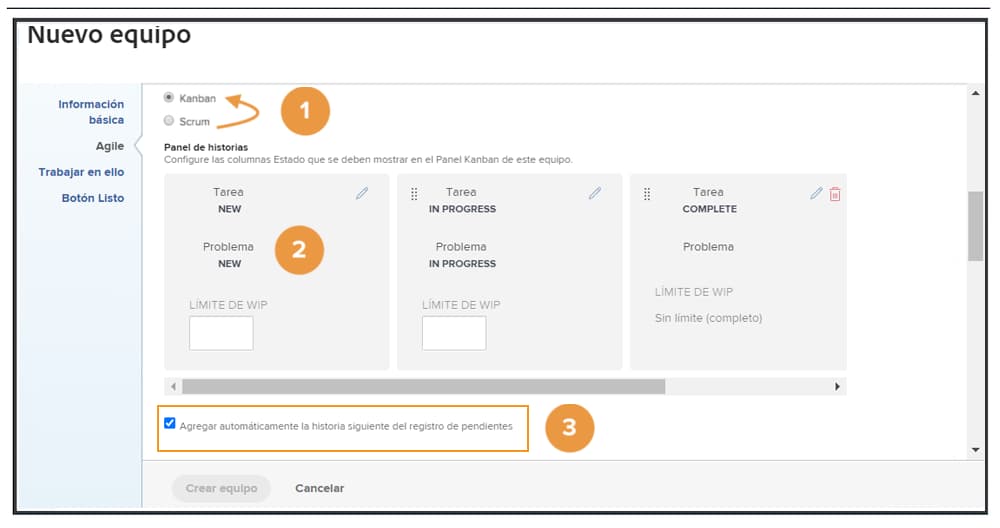 Crear un equipo Kanban | Adobe Workfront