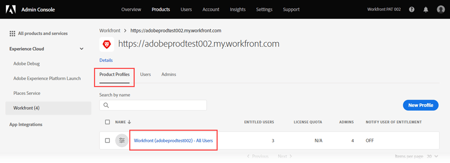 Administración de usuarios en Adobe Admin Console | Adobe Workfront