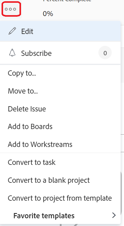 Eliminar problemas | Adobe Workfront