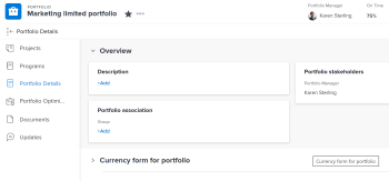 Editar portafolios | Adobe Workfront