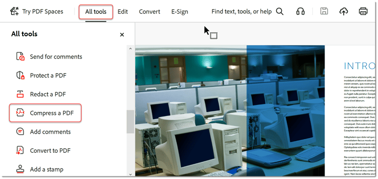 Compresser et optimiser un PDF | Adobe Acrobat