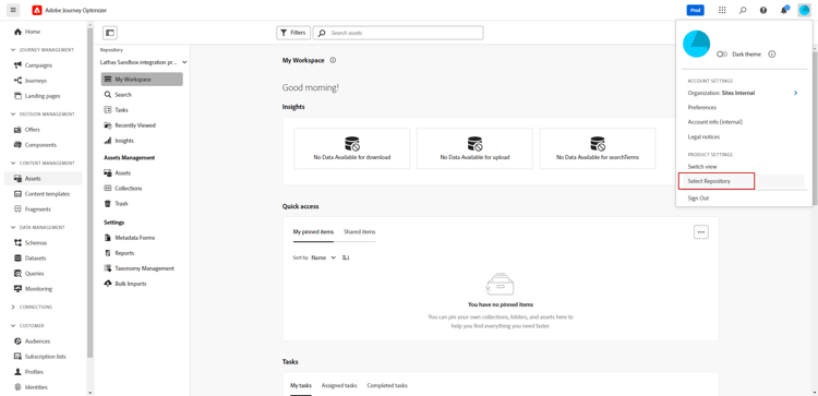 Utiliser des ressources dans Journey Optimizer | Adobe Journey Optimizer