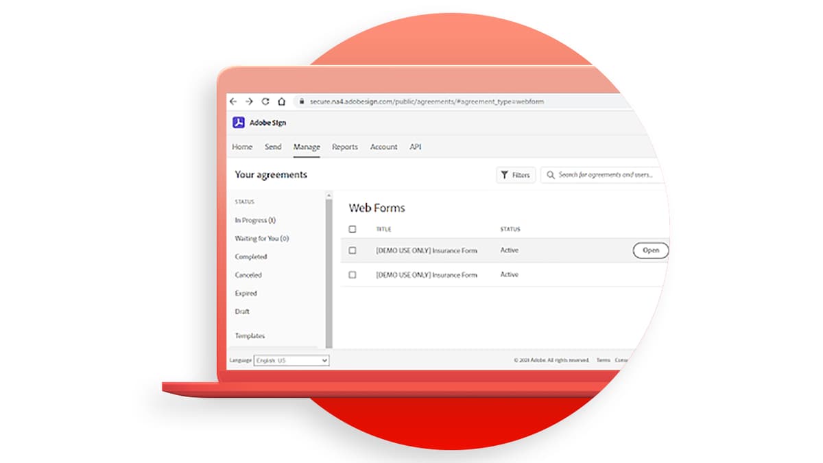 TUTORIALS API ACROBAT SIGN | Adobe Acrobat Services