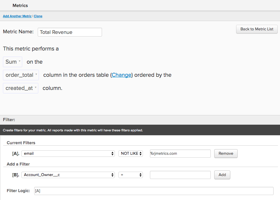 Traduzione di query SQL in report di Commerce Intelligence | Adobe Commerce