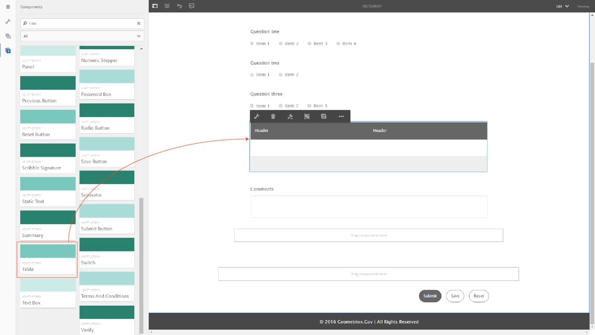 Come si aggiungono tabelle a un modulo adattivo? | Adobe Experience Manager